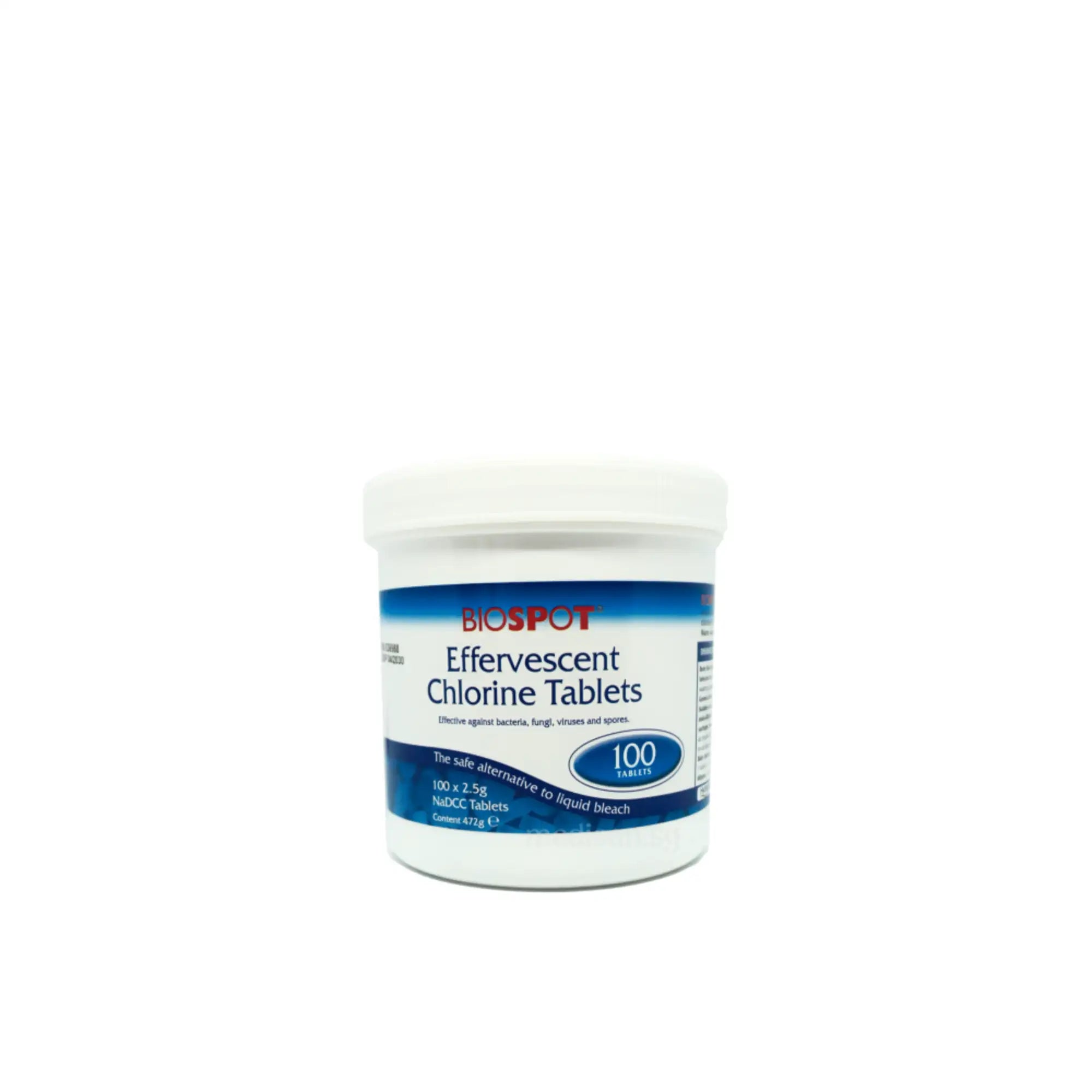 Biospot NaDCC Effervescent Disinfectant Tablet 2.5g 100’s – Medisan
