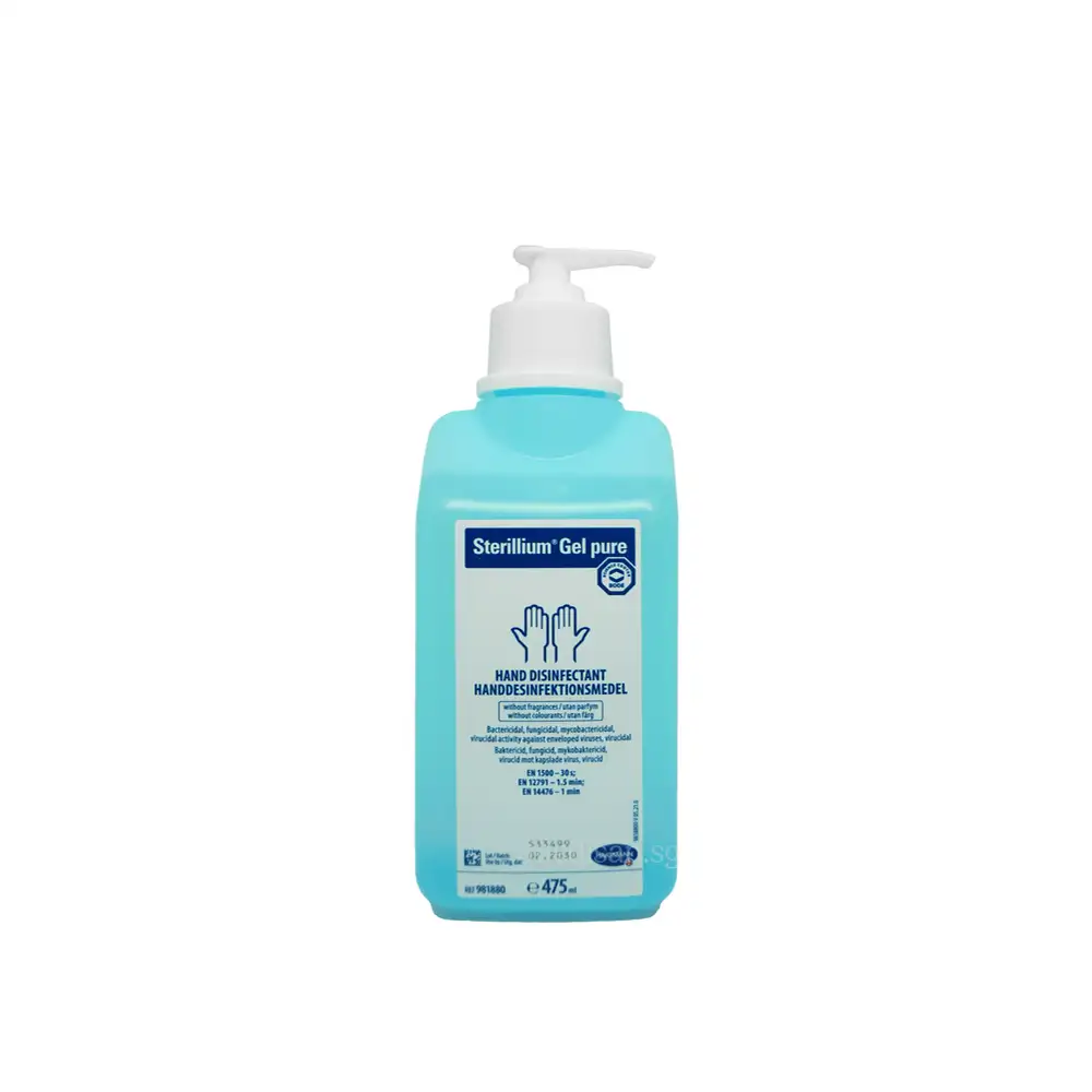 Sterillium Gel Pure 475ml Hand Disinfectant with Pump – Medisan