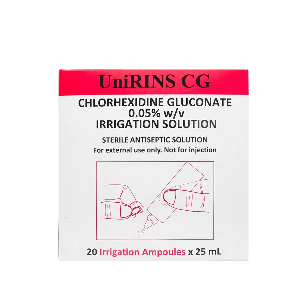 UniRins CG Ampoule 25ml 20’s – Medisan